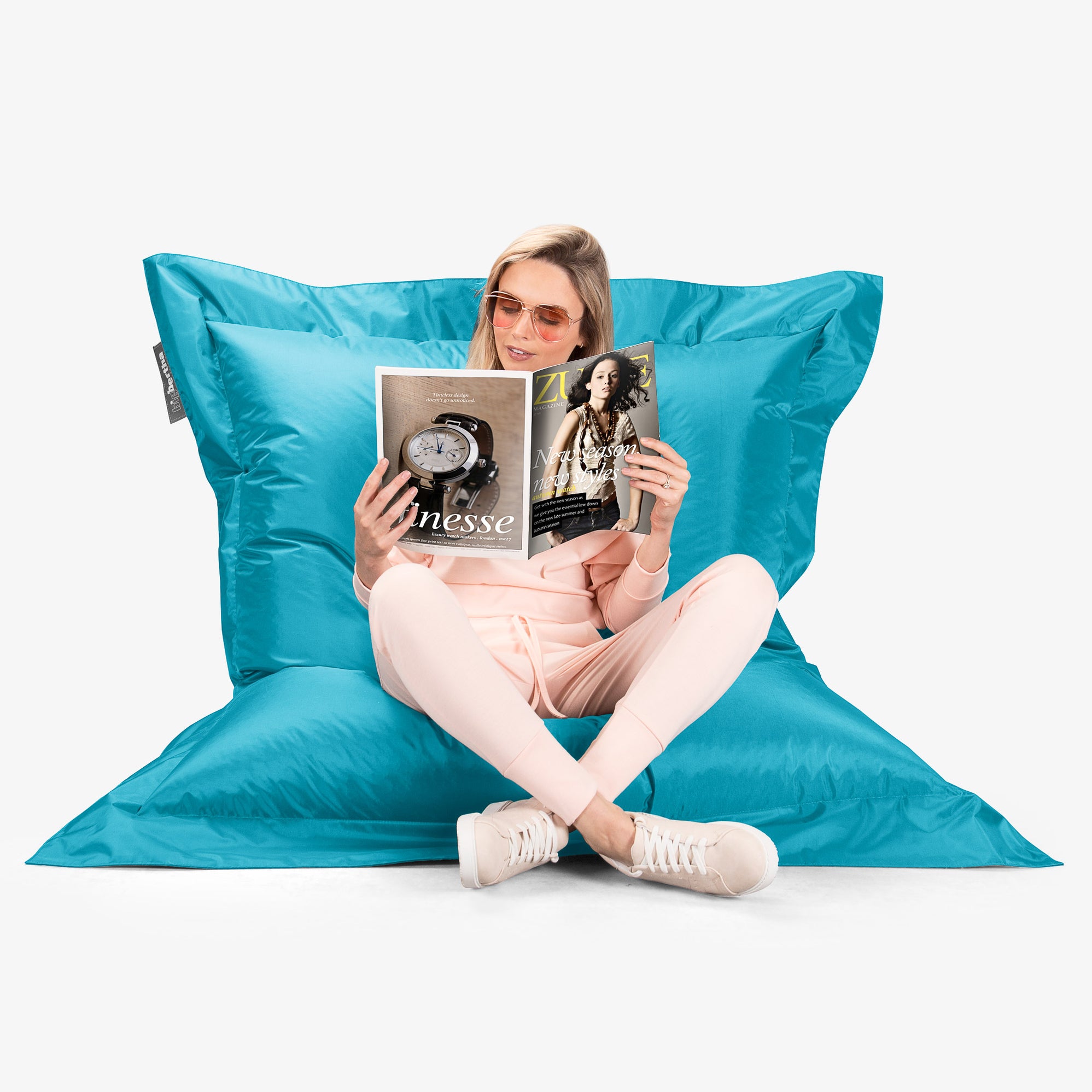 Big Bertha Original - Pouf Géant XXL Original, Gros Pouf Extérieur ...