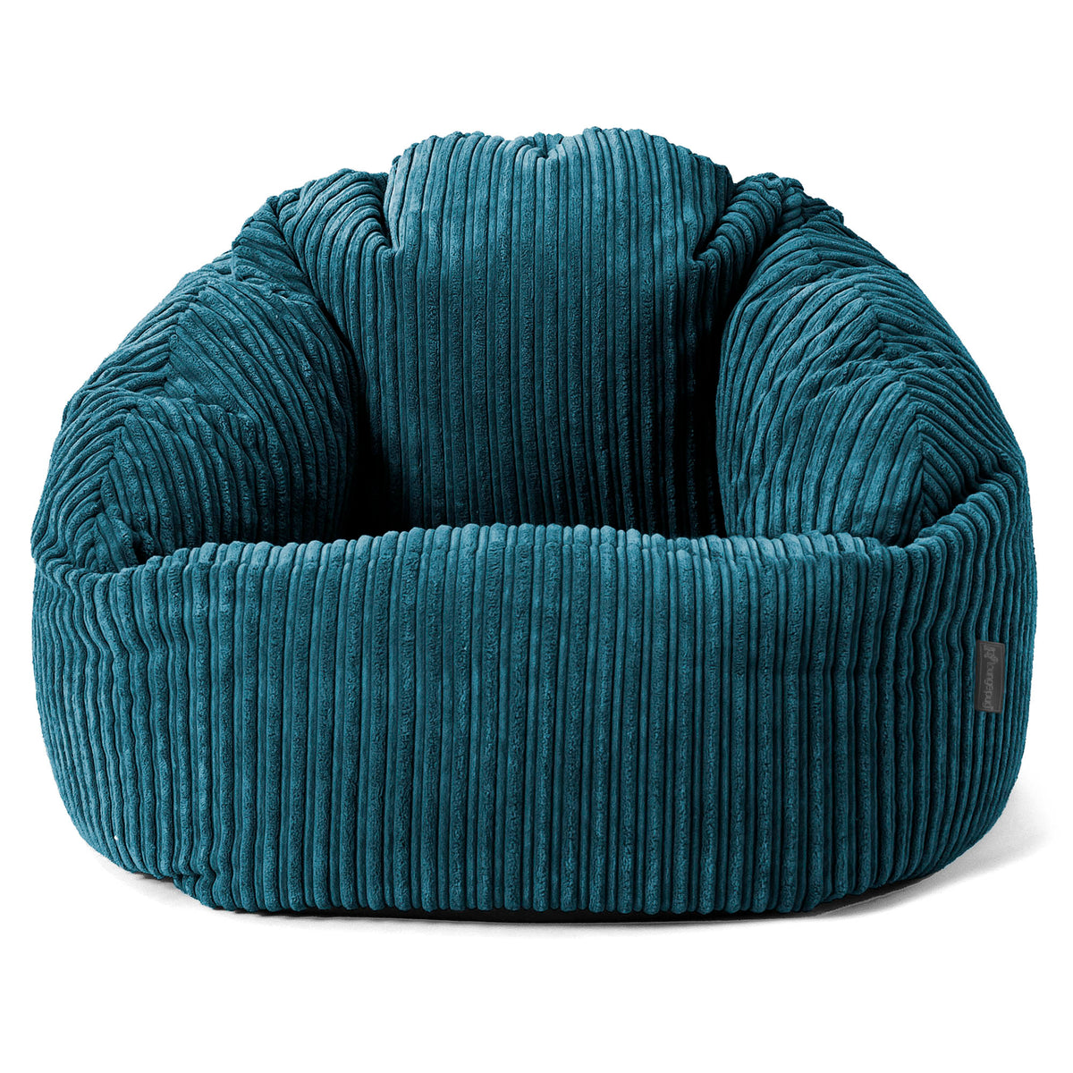 Lounge Pug - Côtelé - Pouf Chaise Bubble - Pouf Fauteuil - Bleu Canard ...