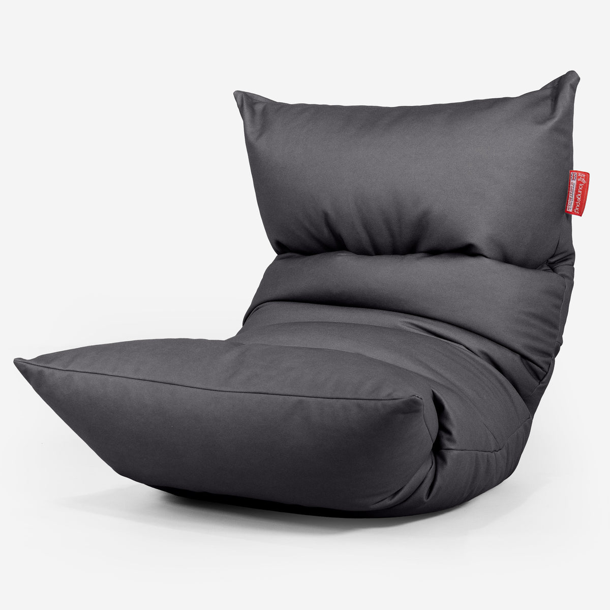Lounge Pug Pouf Relax Eva Cuir Végan Noir Pouf Poire– Big Bertha ...